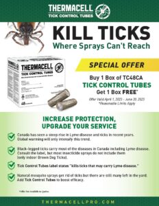 Thermacell Tick Pro Spring 2023 Promotion – Gardex Inc.